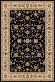 Vopi | Kusový koberec Marrakesh 0210 black - 80 x 150 cm
