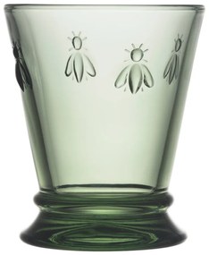Zelená sklenice La Rochère Abeille, 260 ml