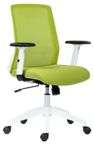 antares Kancelářská židle NOVELLO WHITE-GREEN