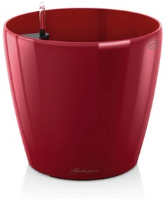 Lechuza Classico LS All Inclusive Set Red High Gloss s vložkou Ø 21 cm / V 20 cm