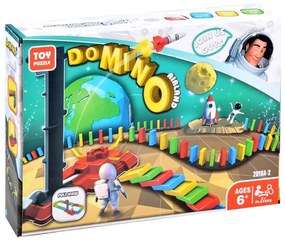 Vzdělávací hračka s raketou Space Domino ZA3494