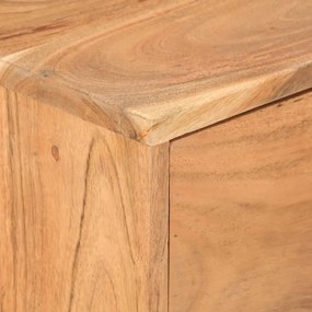Příborník 88 x 30 x 73 cm masivní akáciové dřevo - Default Title