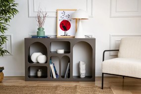Kalune design Konzolový stolek LIVA antracitový