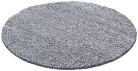 Ayyildiz koberce Kusový koberec Life Shaggy 1500 light grey kruh - 120x120 (průměr) kruh cm