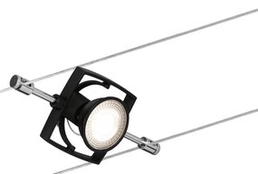 Paulmann 94290 Mac2, lankový systém, 5x max 10W LED 12V, černá, 500cm