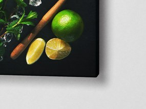 Liox Obrazy mojito ingredience Rozměr: 60 x 60 cm