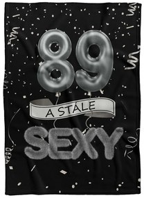 Deka Stále sexy – Černá (věk: 89, Podšití beránkem: NE)