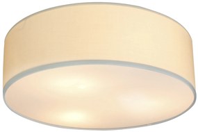 CLX Stropní přisazené osvětlení CORIGLIANO-ROSSANO, 2xE27, 40W, 30cm, kulaté, krémové 31-64677