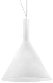 ILUX 074313 Závěsné svítidlo Ideal Lux Cocktail SP1 big bianco 074313 bílé 35cm - IDEALLUX