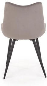 HALMAR K388 židle šedá