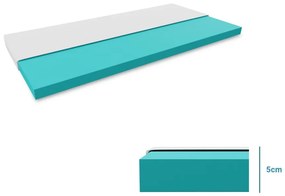 Matrace do postýlky Basic bílá 60 x 120 cm Ochrana matrace: BEZ matracového chrániče