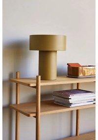 Khaki stolní lampa (výška 37 cm) Aki – Hübsch
