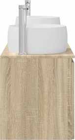 Sada koupelnových skříněk 3 ks Dub sonoma 49,5 x 44,5 x 66 cm 3405709