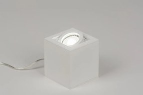 Stolní bílá LED lampa Montgomery White