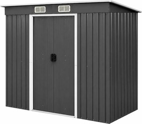 Avenberg Zahradní domek na nářadí 2,4 × 1,3 m SD-F1-0408, antracit