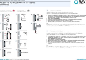 Slezák Rav Colorado retro držák toaletního papíru s krytem COA0400SM stará mosaz