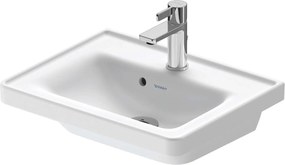 Duravit D-Neo - Umývátko 50x40 cm, s přepadem, otvor pro baterii, matná bílá 0742503200