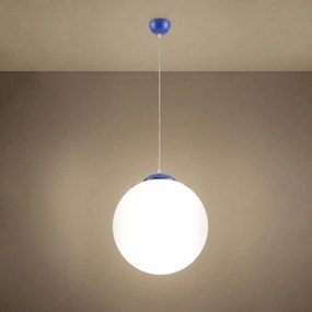 Sollux Lighting Závěsné svítidlo UGO 40 ultramarín