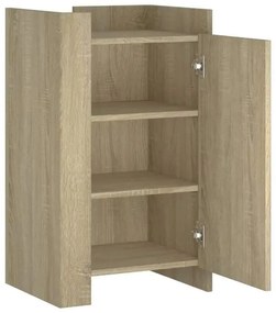 Komoda, 2 dvířka, dřevo, dub sonoma, NoBi DALILA