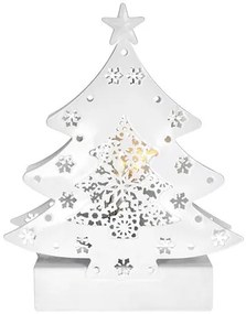 SOLIGHT LED kovový vánoční stromek, 2x baterie AA, IP20