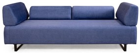 Hanah Home Pohovka INFINITY s postranním stolkem modrá 560ARE1322