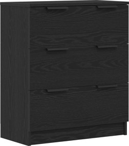 Servírovací skříň 3 ks Černý dub 180 x 30 x 70 cm 3332514