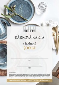 Butlers Elektronický dárkový poukaz BUTLERS 500 Kč