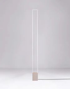 Moderní stojací lampa Lithos Bílá