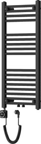 Mexen Mars, elektrické topné těleso 900 x 400 mm, 300 W, černá, W110-5900-400-6300-70