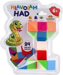 TEDDIES Hlavolam had / 24 dílků / otočení 360° / plast