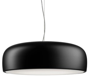 Flos F1367031 Smithfield S Pro, matně černé závěsné svítidlo, 45W LED 2700K stmívatelné, prům. 60cm