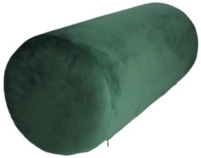 Polštář kulatý Elegance 25x60 cm - Zelená