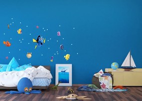 Dětská samolepka na zeď Hledá se Nemo, Disney | 42.5 x 65 cm | DDK 1730