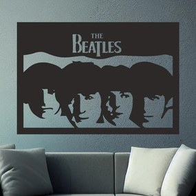 Živá Zeď Samolepka na zeď The Beatles Barva: černá