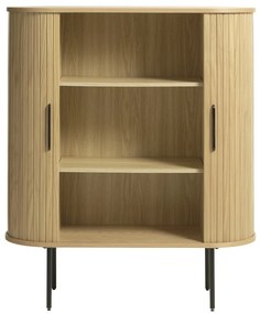 Designová skříňka Vasiliy 118 cm přírodní dub