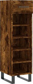 vidaXL Botník 30 x 35 x 105 cm kompozitní dřevo [829705] Barva: hnědý dub