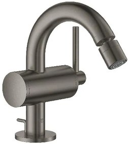 Grohe Atrio - Bidetová baterie s výpustí, kartáčovaný Hard Graphite 32108AL3