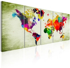 Obraz - Colourful Continents