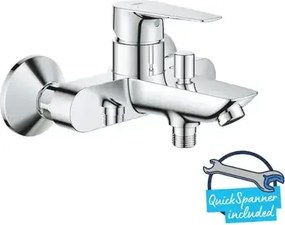 Grohe Start Edge - Vanová nástěnná baterie chrom