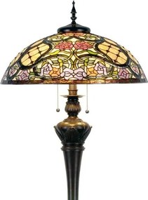 Stojací lampa Tiffany - Ø 55*150 cm 3x E27 / Max 60W