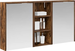 Sada koupelnových skříněk 3 ks 116 x 16 x 62,5 cm 3403812