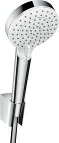 Hansgrohe Crometta, sprchový set 100 Vario s hadicí 1250 mm, bílá/chromová, HAN-26691400