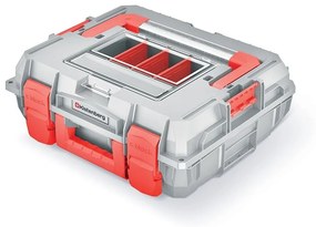 Kufr na nářadí CEBLOCCK ALLU LOG 45 x 38 x 16,8 cm šedo-červený