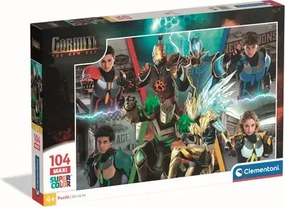 Clementoni 25789 Puzzle Gormiti: Tým MAXI 104 dílků / od 4 let