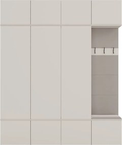 Předsíňová stěna Haga II 200 cm kašmír