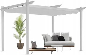 TRENDIE Pergola bílá 3x4m