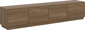 XXXLutz NÍZKÁ KOMODA, barvy ořechu, 220,5/45/41,5 cm MID.YOU - Online Only TV příslušenství - 000127000805