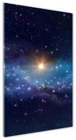 Wallmuralia Vertikální Fotoobraz na skle Hvězdné nebe 50x100