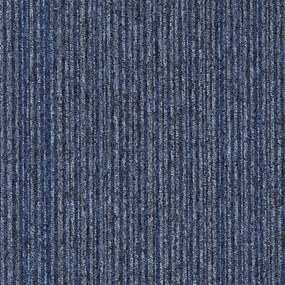 Tapibel, Kobercový čtverec Coral Lines 60360-50 modro-šedý 50 x 50 cm, chodba / předsíň