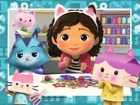 Ravensburger Gabby's Dollhouse 4 v 1 - 12+16+20+24 dílků / od 3 let